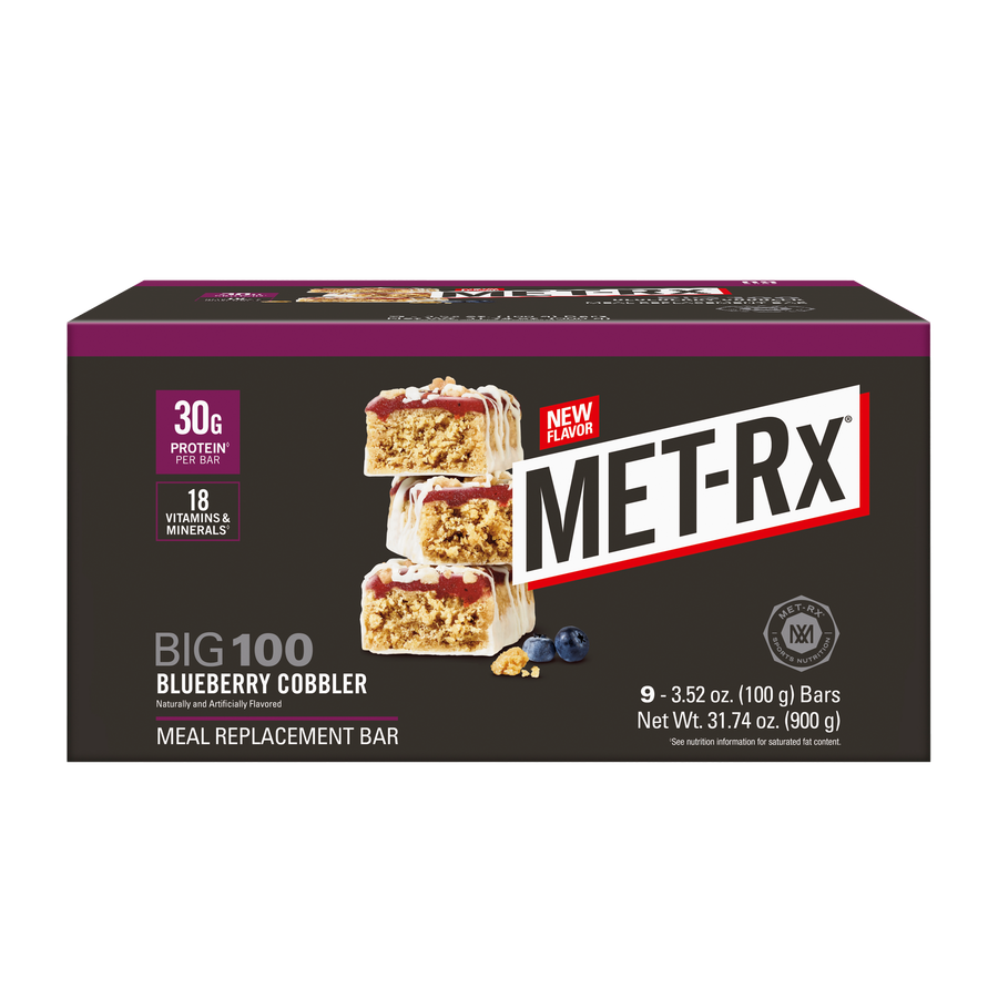 Big 100 Blueberry Cobbler Protein Bar – MET-Rx